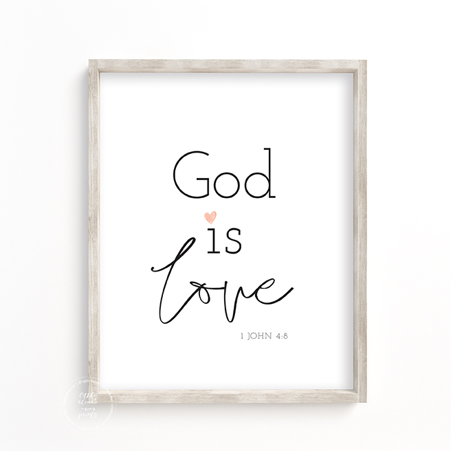 *Freebie* Bible Verse Printables about Love - little blonde mom